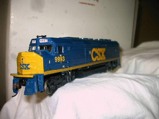 csx f40ph-m: The ModelRails Model Railroad and Toy Train Photo Archive