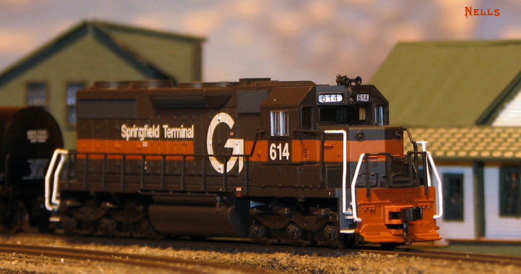 Springfield Terminal SD35 in N scale: The ModelRails Model Railroad and ...