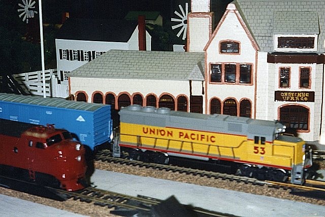 Union Pacific in Cheyenne, HO gauge: The ModelRails Model Railroad and ...
