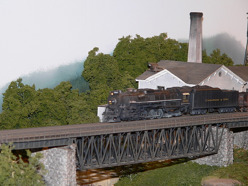 Chesapeake & Ohio #3030 in HO Gauge: The ModelRails Model Railroad and ...