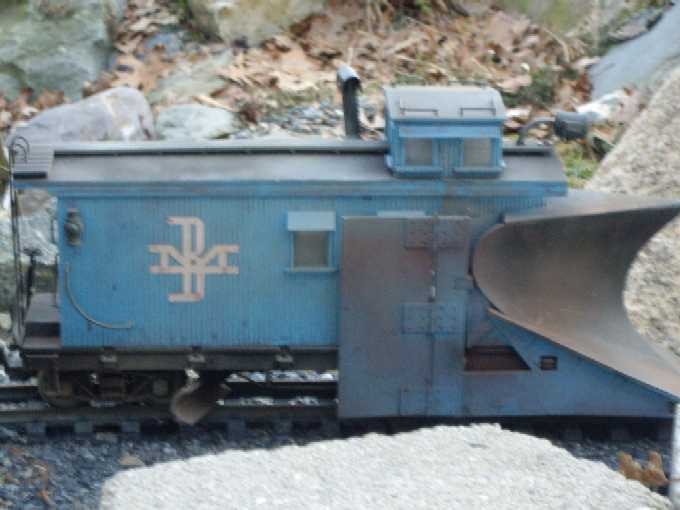 G-scale snow plow waiting on the snow!!: The ModelRails Model Railroad ...