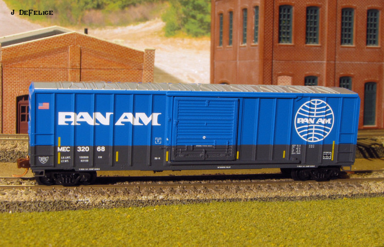 PanAm/MEC boxcar on the NQMRR: The ModelRails Model Railroad and Toy ...