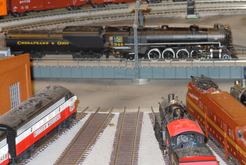 C&O #544 in HO Gauge: The ModelRails Model Railroad and Toy Train Photo ...