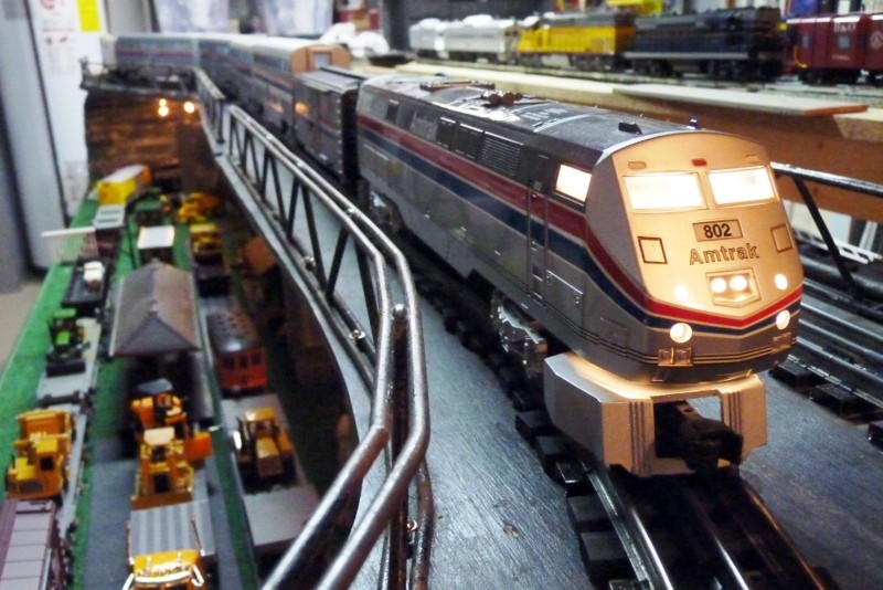 Amtrak #802 in O Gauge: The ModelRails Model Railroad and Toy Train ...