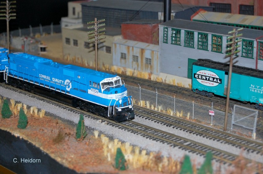 Conrail 4106: The ModelRails Model Railroad and Toy Train Photo Archive