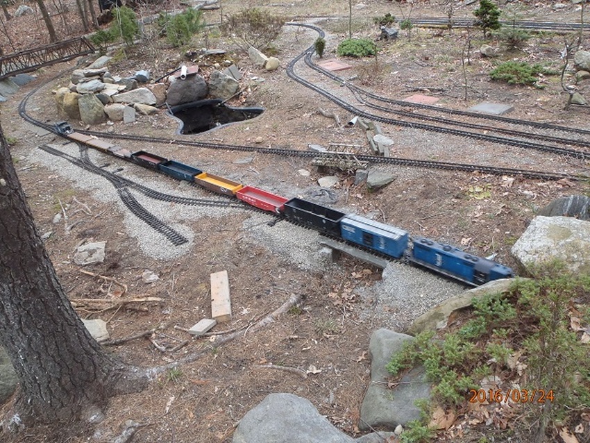 Work train on a spring day: The ModelRails Model Railroad and Toy Train ...