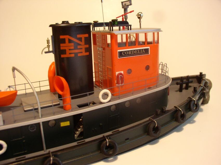 HO Scale New Haven Tug "Cordelia": The ModelRails Model Railroad and ...