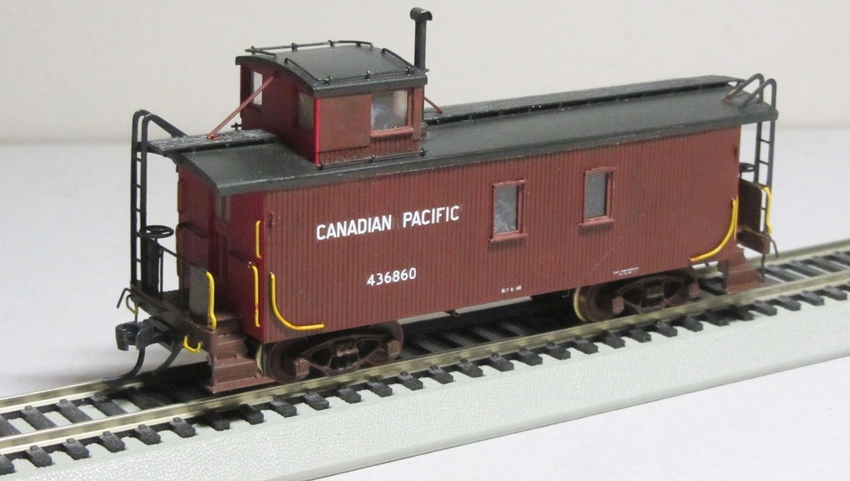 Wood Caboose.: The ModelRails Model Railroad and Toy Train Photo Archive